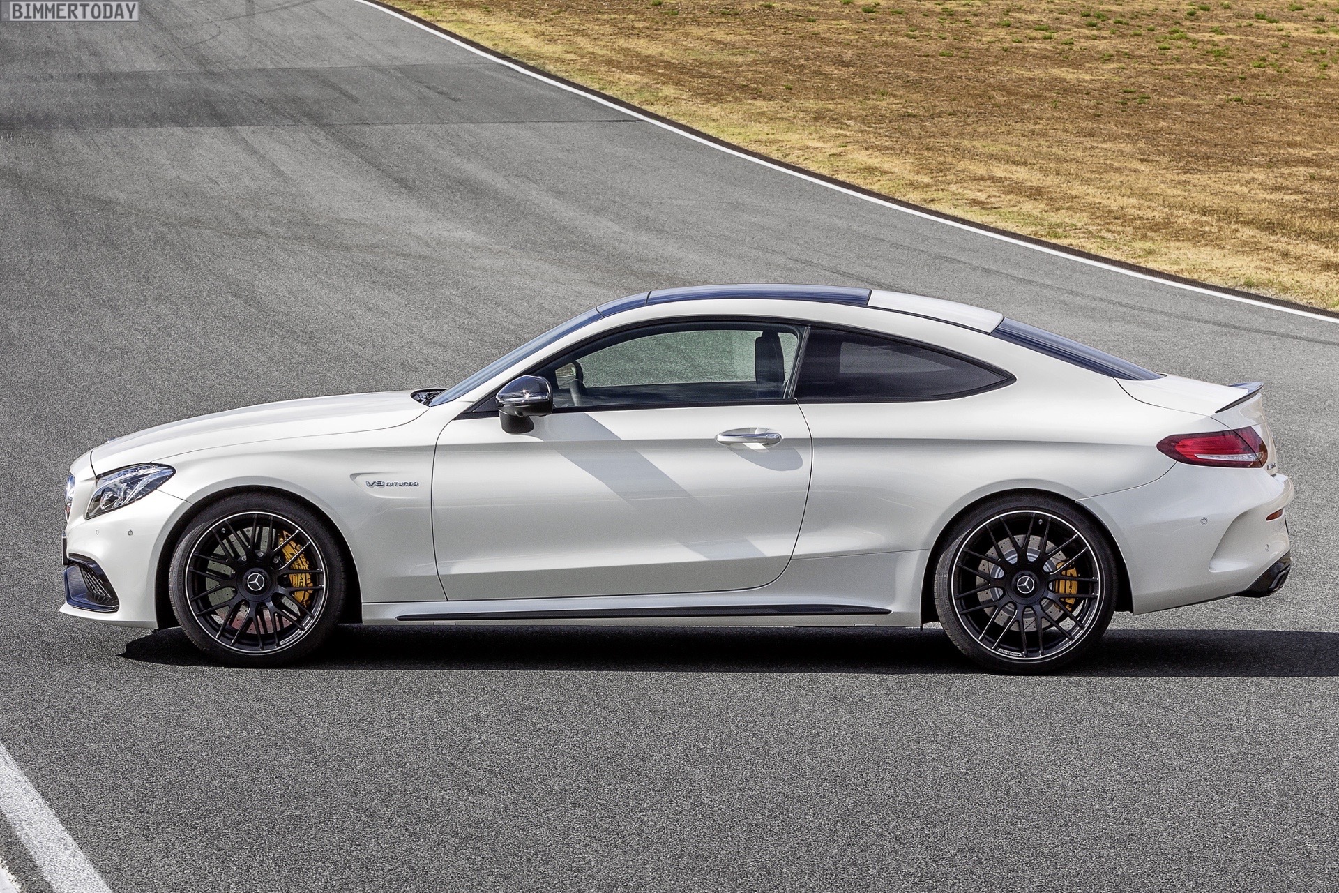 Bild Vergleich Mercedes Amg C 63 Coupé Vs Bmw M4 F82